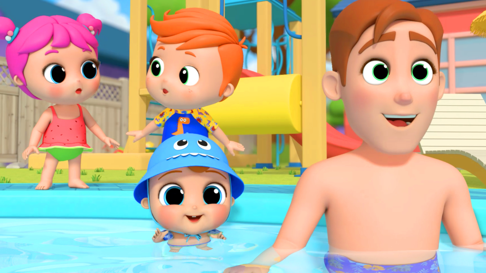 Watch Swimming With Baby Beach & Bath Songs - Little Angel | Prime Video