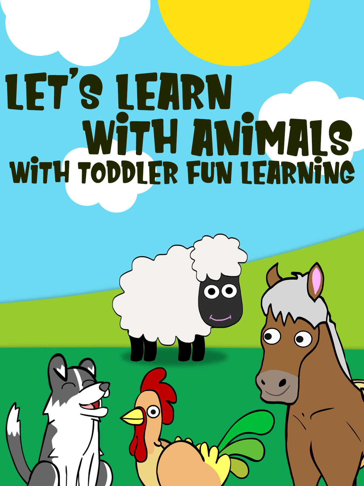 Prime Video: Let's Learn with Animals with Toddler Fun Learning
