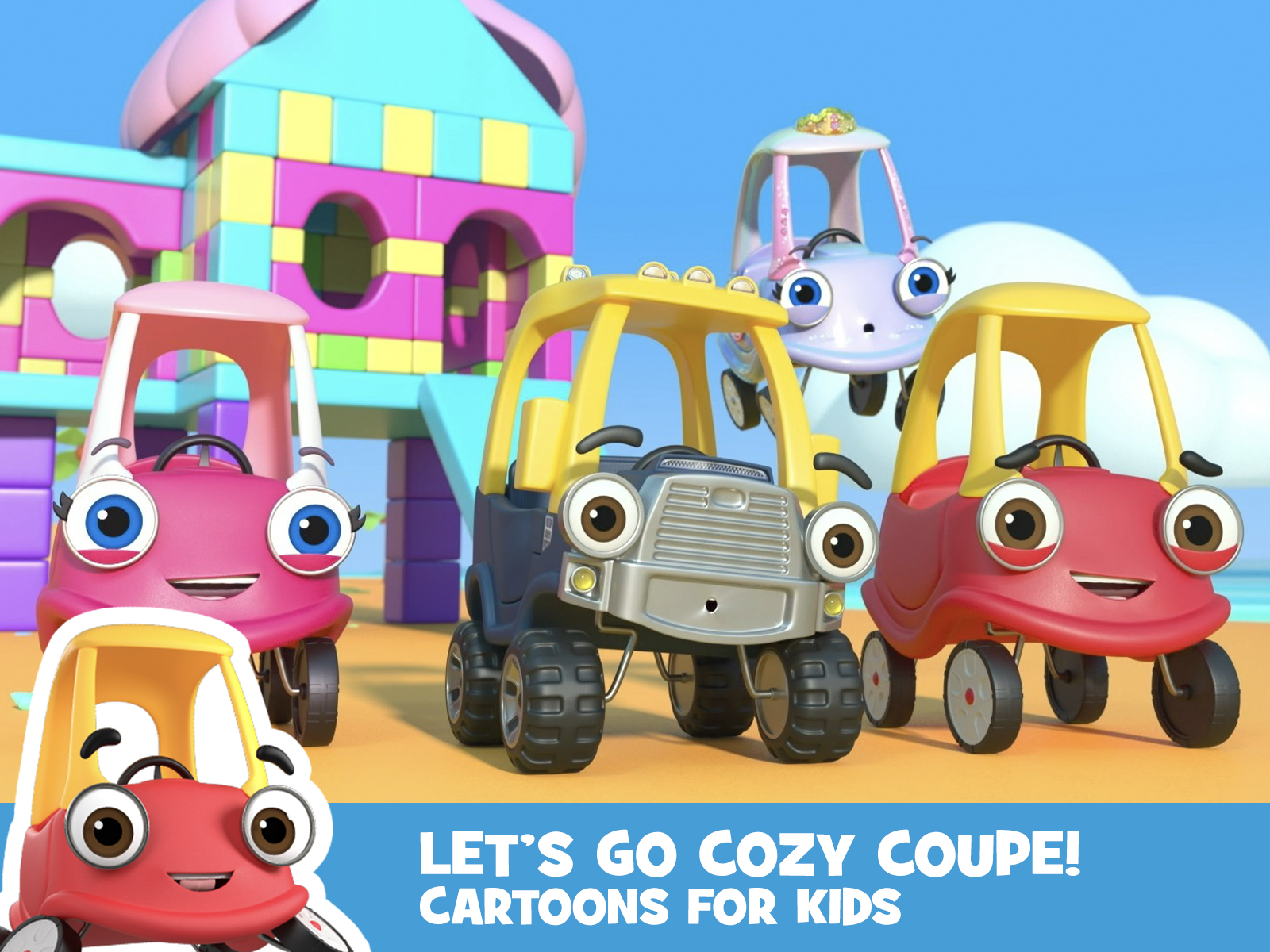 Prime Video: Let's Go Cozy Coupe! - Cartoons for Kids