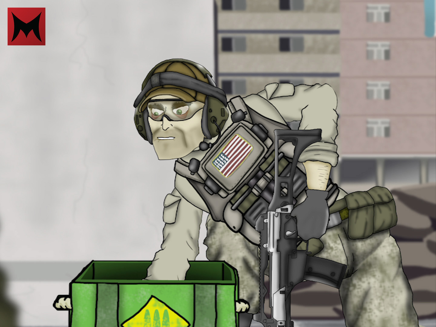 Battlefield Friends Medic