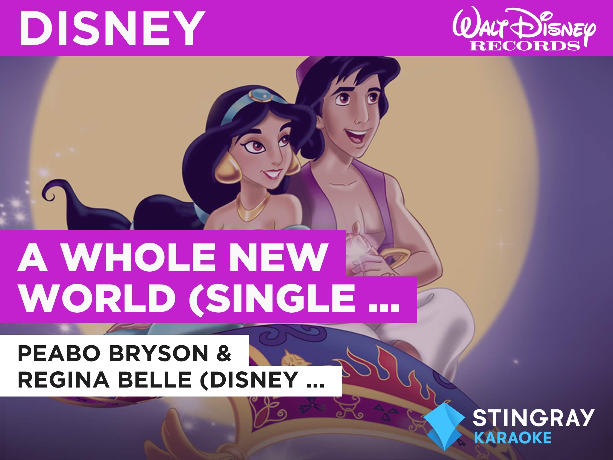 Prime Video: A Whole New World (Single POP Version) in the Style of ...