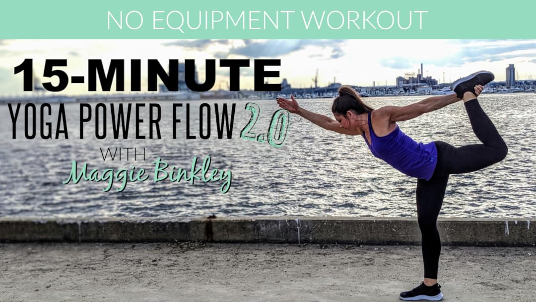 Amazon.com: 15-Minute Yoga Power Flow 2.0 (Workout) : Maggie Binkley ...
