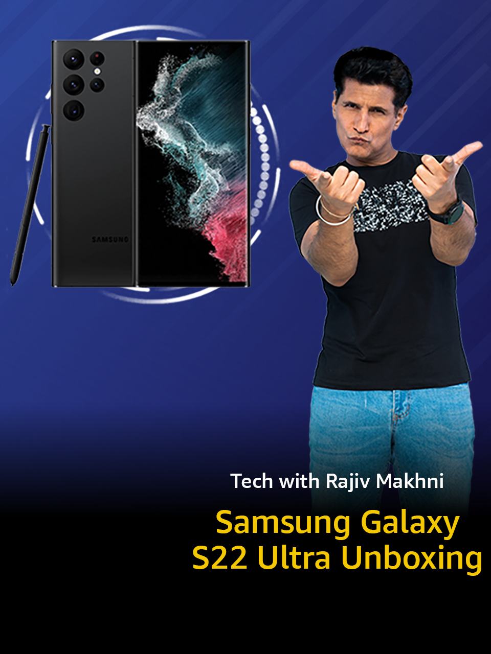 Prime Video: Samsung Galaxy S22 Ultra Unboxing - A 'Note' Worthy Upgrade