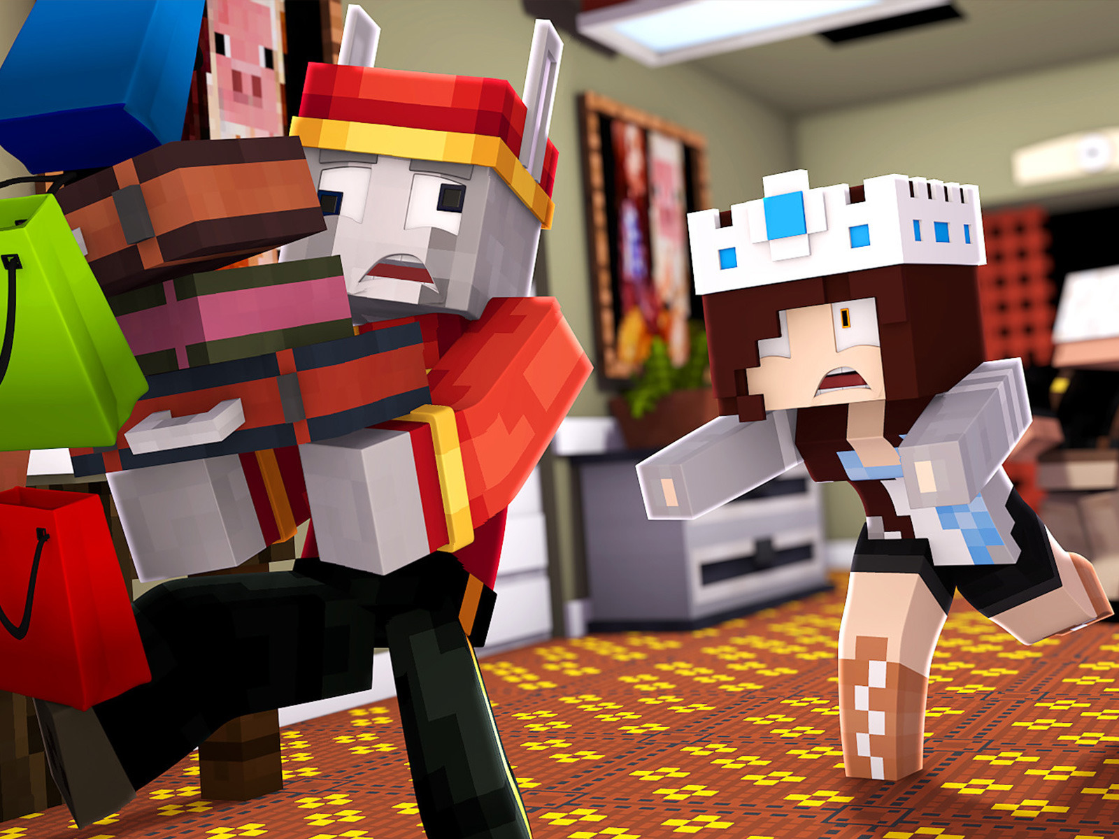 Prime Video: Clip: Mystery Hotel (Minecraft Roleplay Minigames)