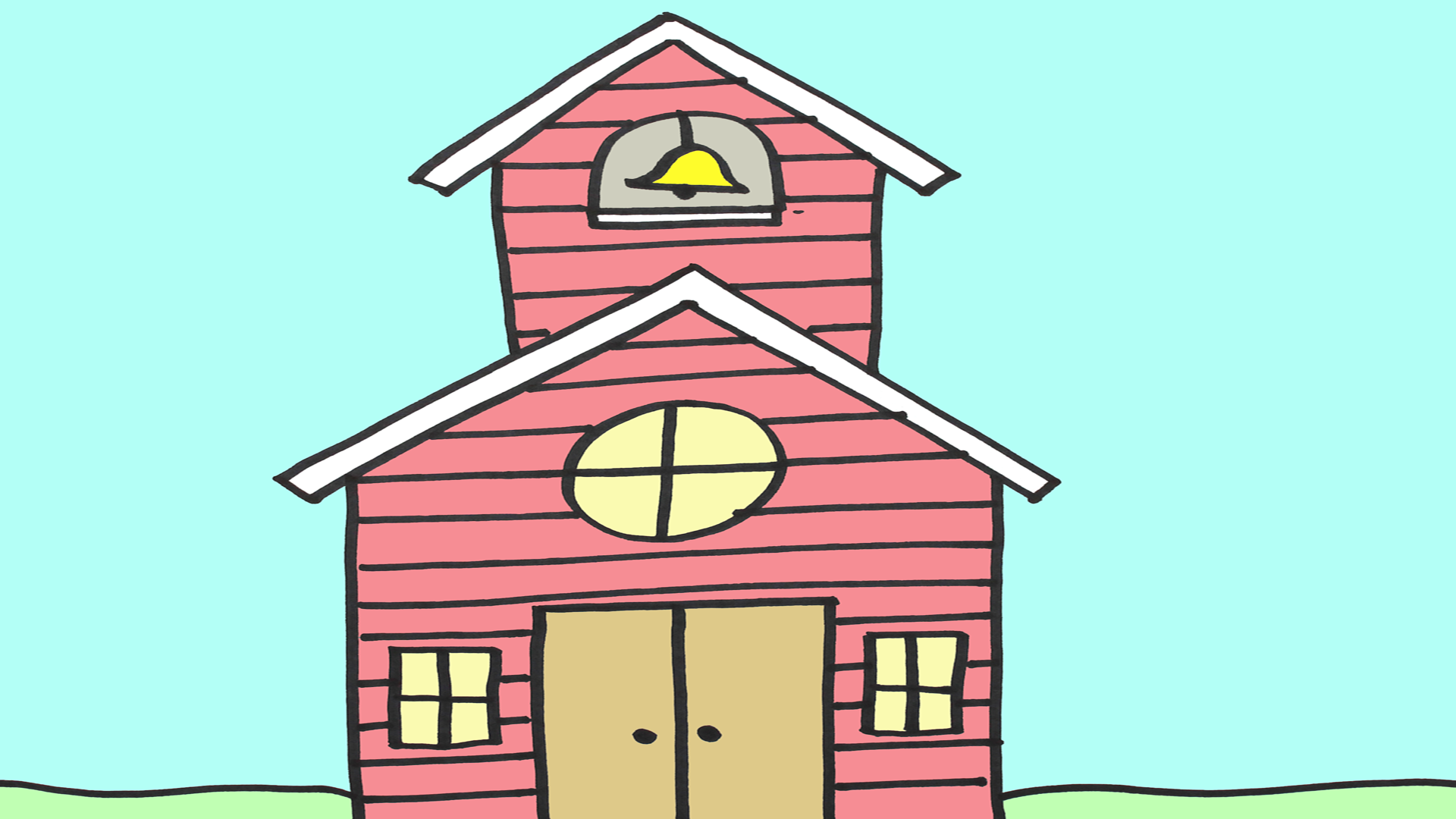 How To Draw A One Room Schoolhouse at Gail Gaskell blog
