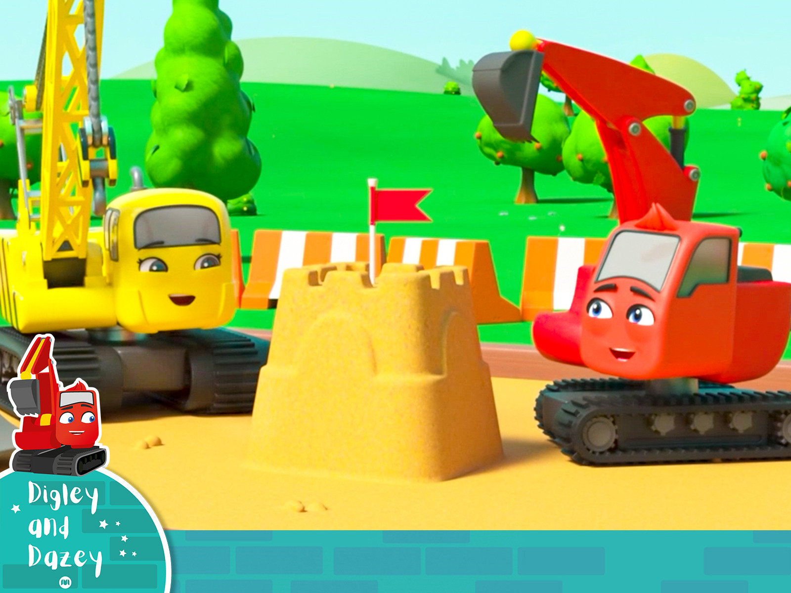 Prime Video: Digley & Dazey - Vehicle Cartoons for Kids (Made by Little ...