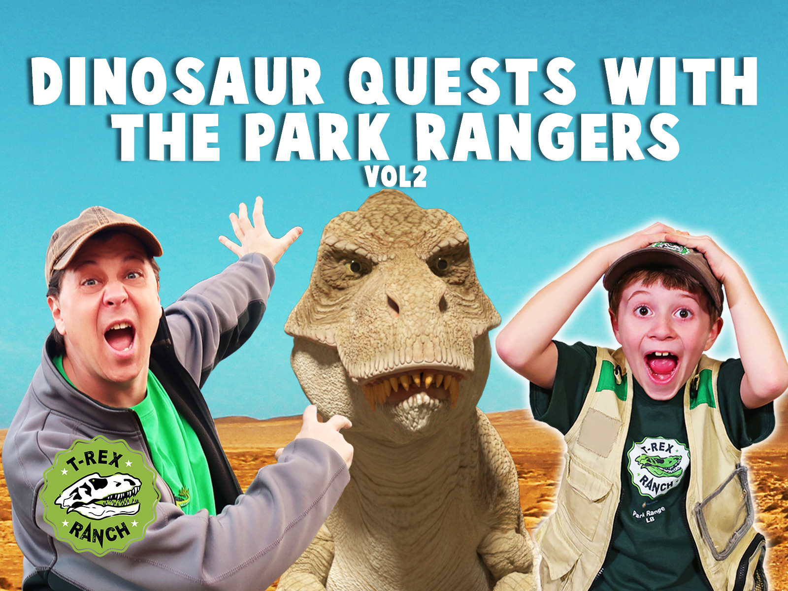 Prime Video: Dinosaur Quests with The Park Rangers by T-Rex Ranch