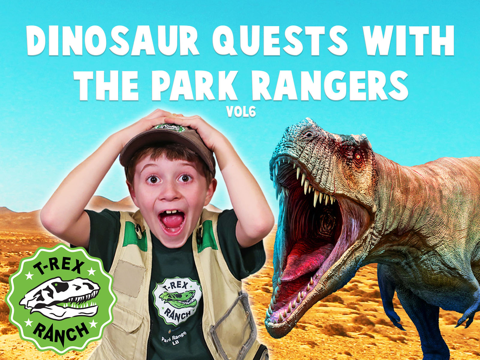 Prime Video: Dinosaur Quests with The Park Rangers by T-Rex Ranch