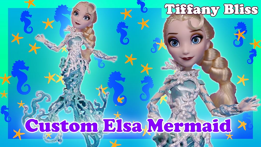 Amazon.co.jp: Custom Elsa Mermaid Monster High Frozen Character Mashup ...