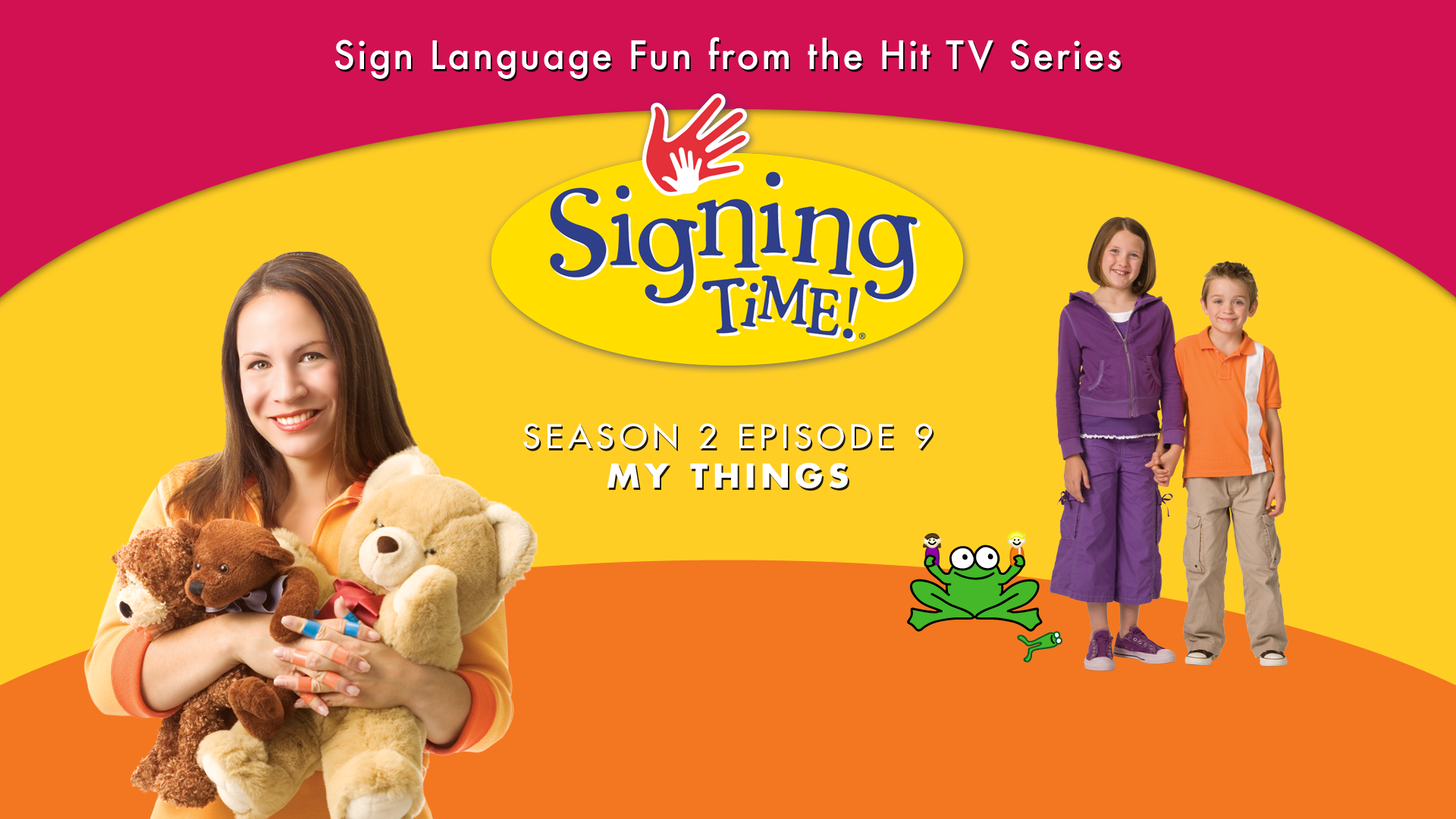 Amazon.com: Signing Time Season 2 Episode 9: My Things : Rachel de ...
