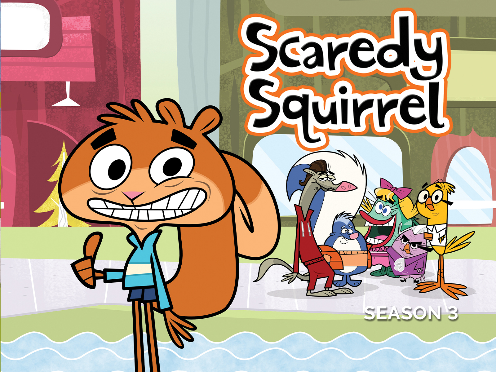 Prime Video: Scaredy Squirrel - Season 3
