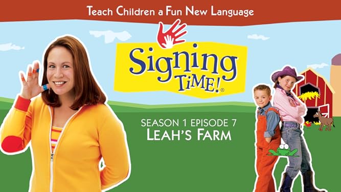 Amazon.com: Signing Time Season 1 Episode 1: My First Signs : Rachel ...