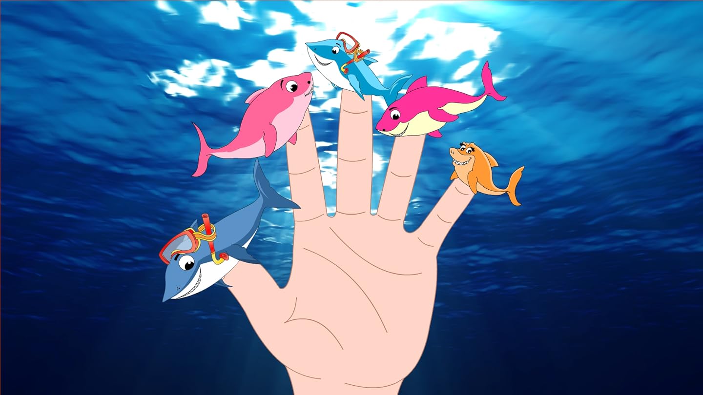 Watch The Finger Family - Shark Finger Family Song - Nursery Rhymes ...