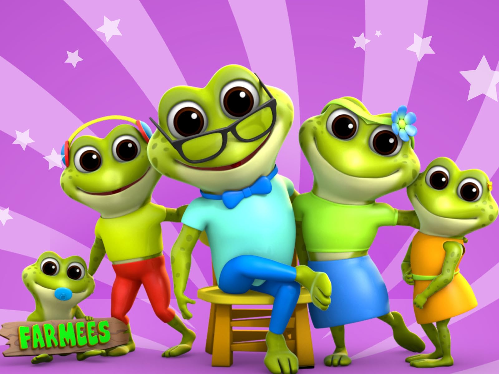 Frog Finger Family