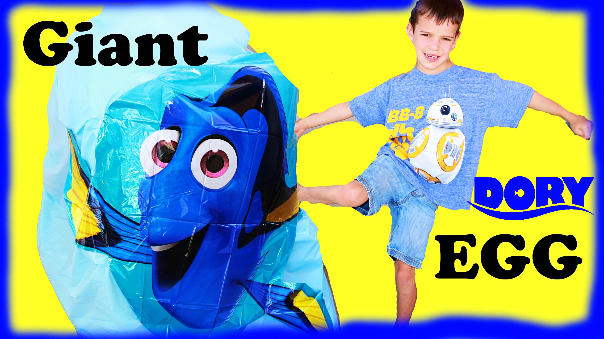 Amazon.com: DISNEY FINDING DORY Nemo GIANT Worlds Largest Surprise Egg ...