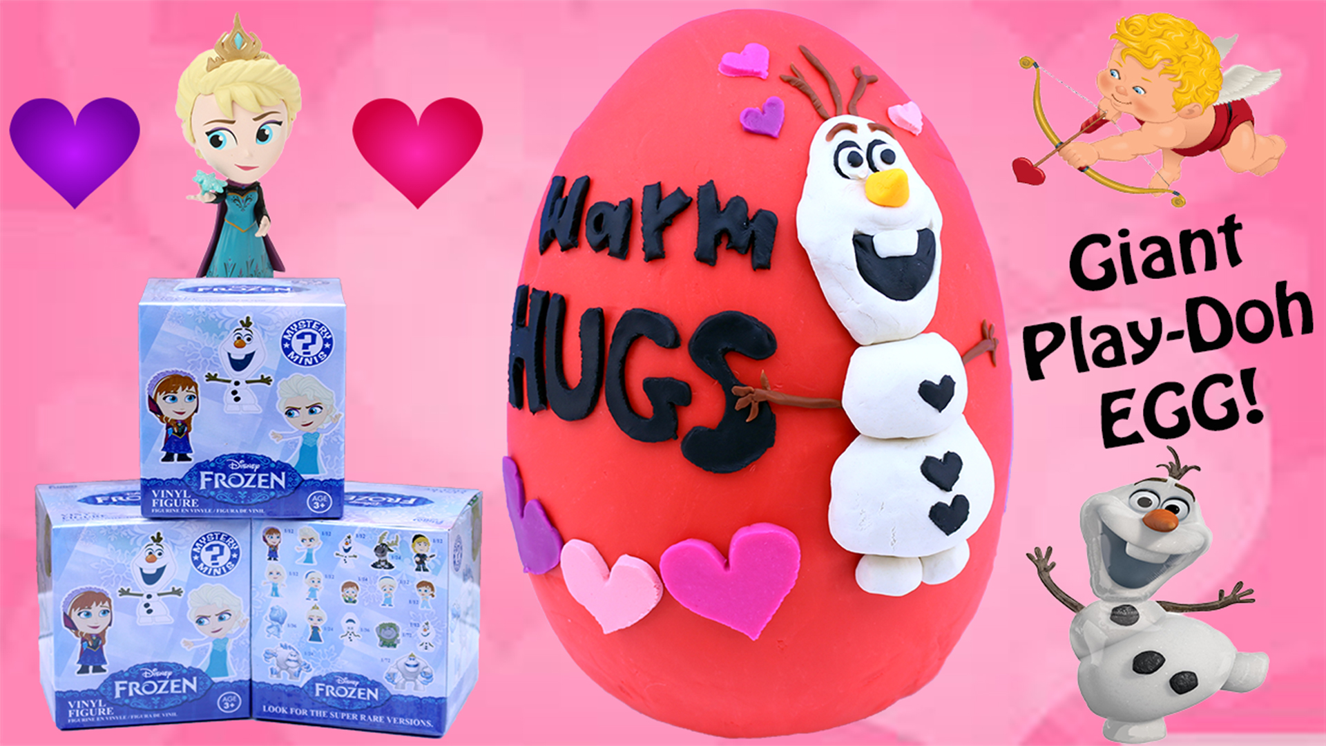 Amazon.co.jp: GIANT Disney Frozen Olaf Play Doh Surprise Egg | Disney ...