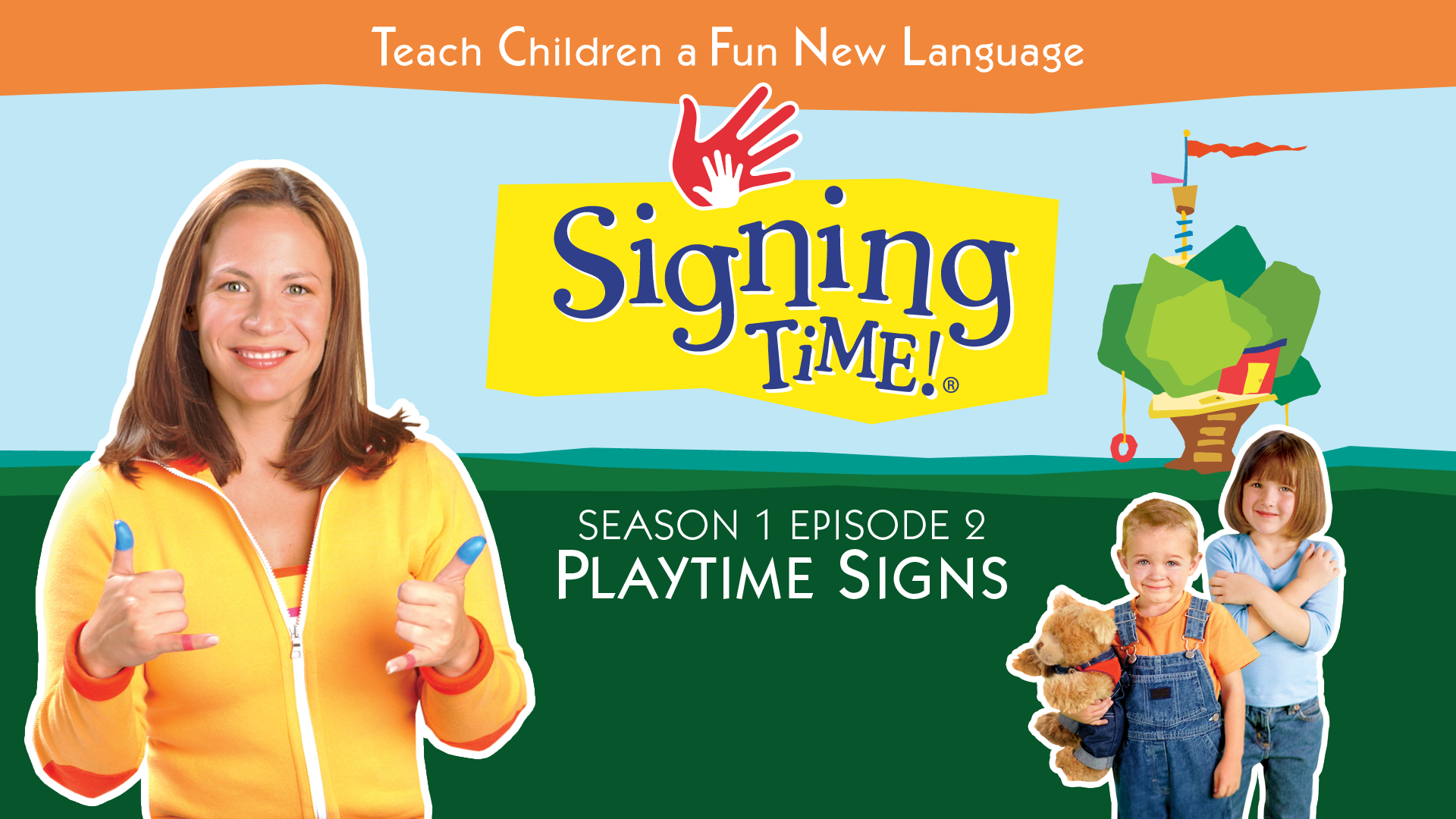 Amazon.com: Signing Time Season 1 Episode 2: Playtime Signs : Rachel ...