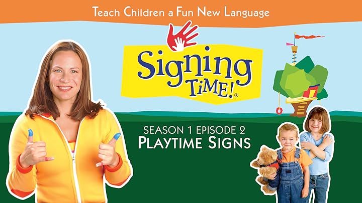 Amazon.com: Signing Time Season 1 Episode 2: Playtime Signs : Rachel ...
