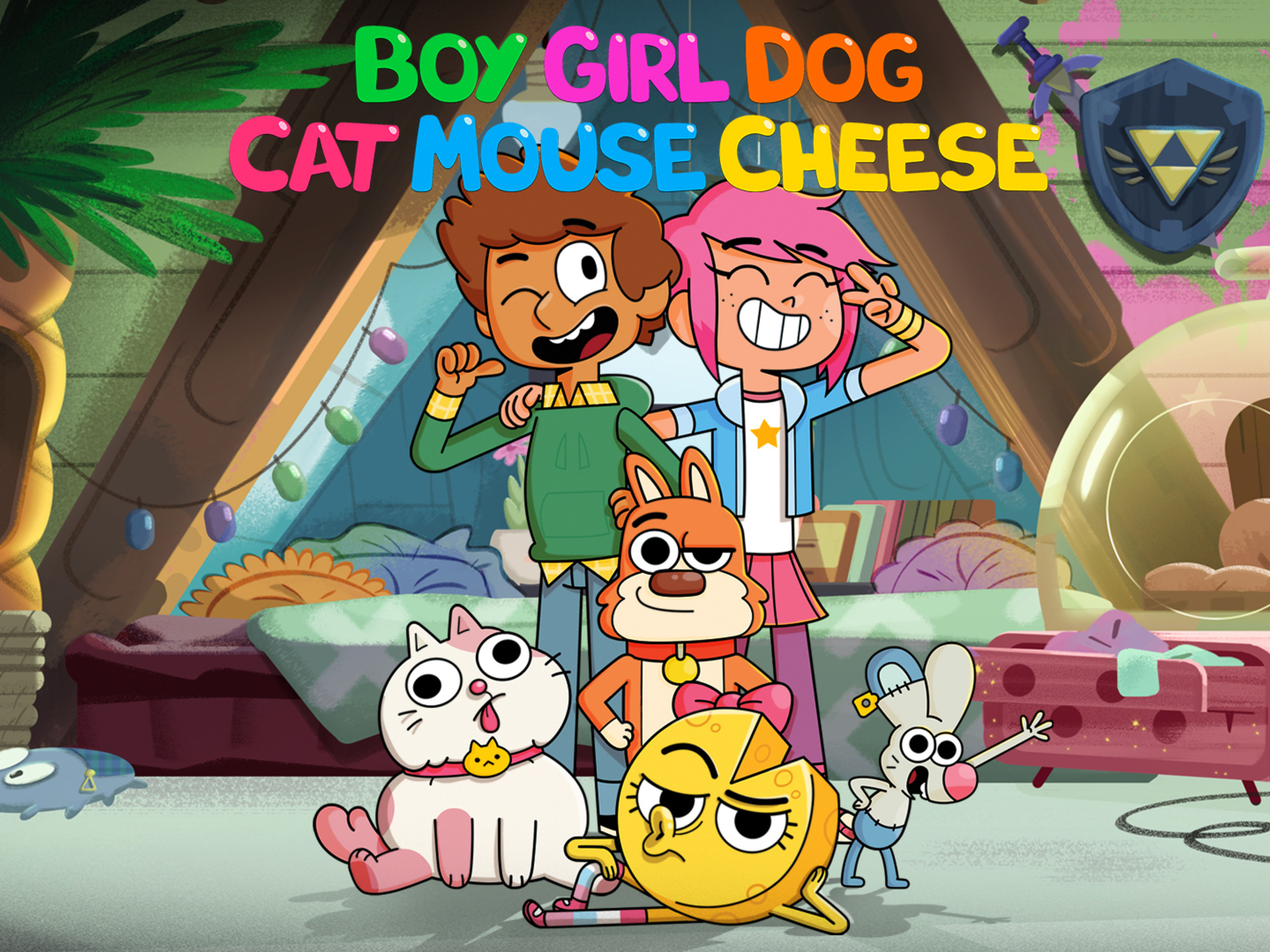 Prime Video: Boy, Girl, Dog, Cat, Mouse, Cheese