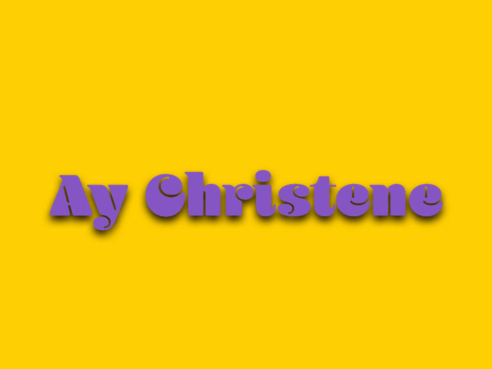 Prime Video: AyChristene