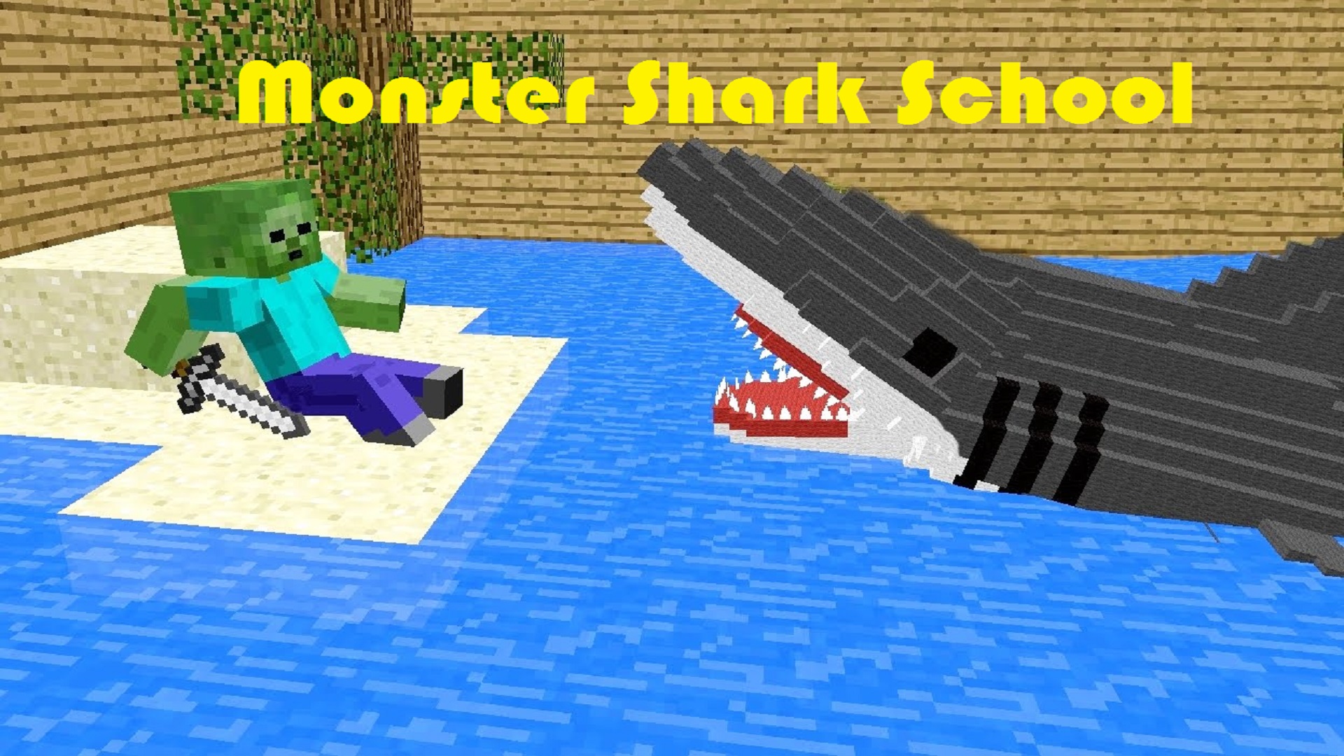 Watch Minecraft Videos:Monster Shark Animated Video | Prime Video