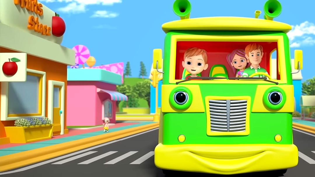 Watch Wheels On The Garbage Truck + More Nursery Rhymes - Little ...