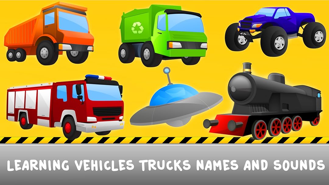 Watch Learning Vehicles Trucks Names And Sounds | Prime Video