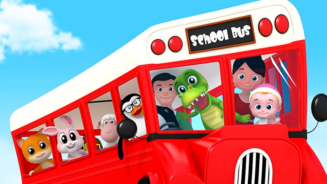 Watch Wheels On The Bus Popular Nursery Rhymes for Kids - Junior Squad | Prime Video