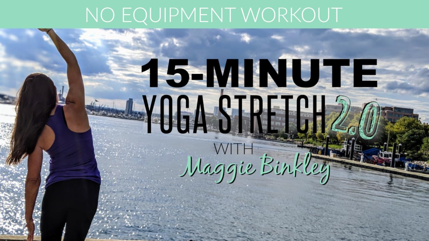 Amazon.com: 15-Minute Yoga Stretch 2.0 (Workout) : Maggie Binkley ...