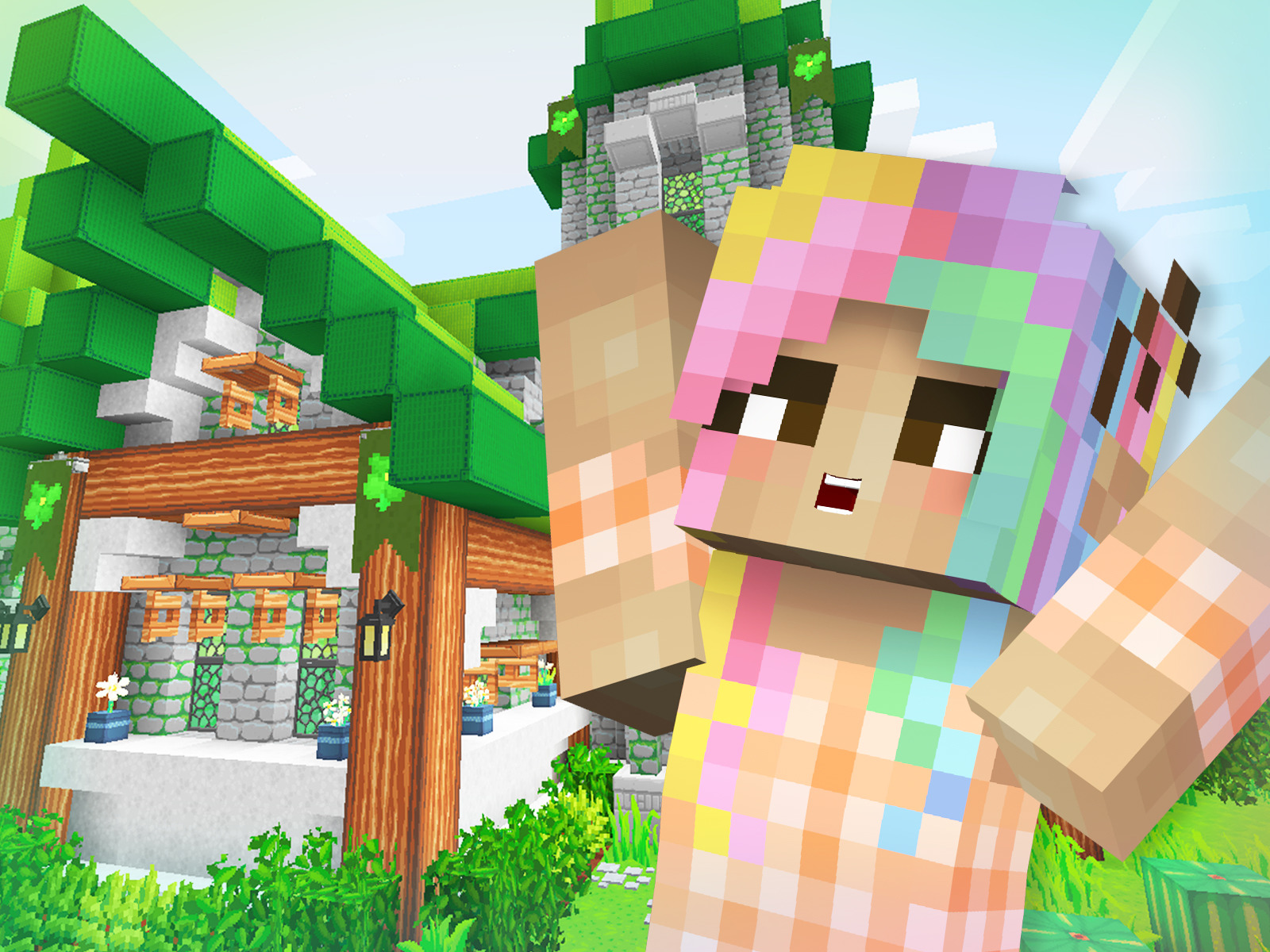 Prime Video: Clip: Pixel Crossing (Minecraft Roleplay)