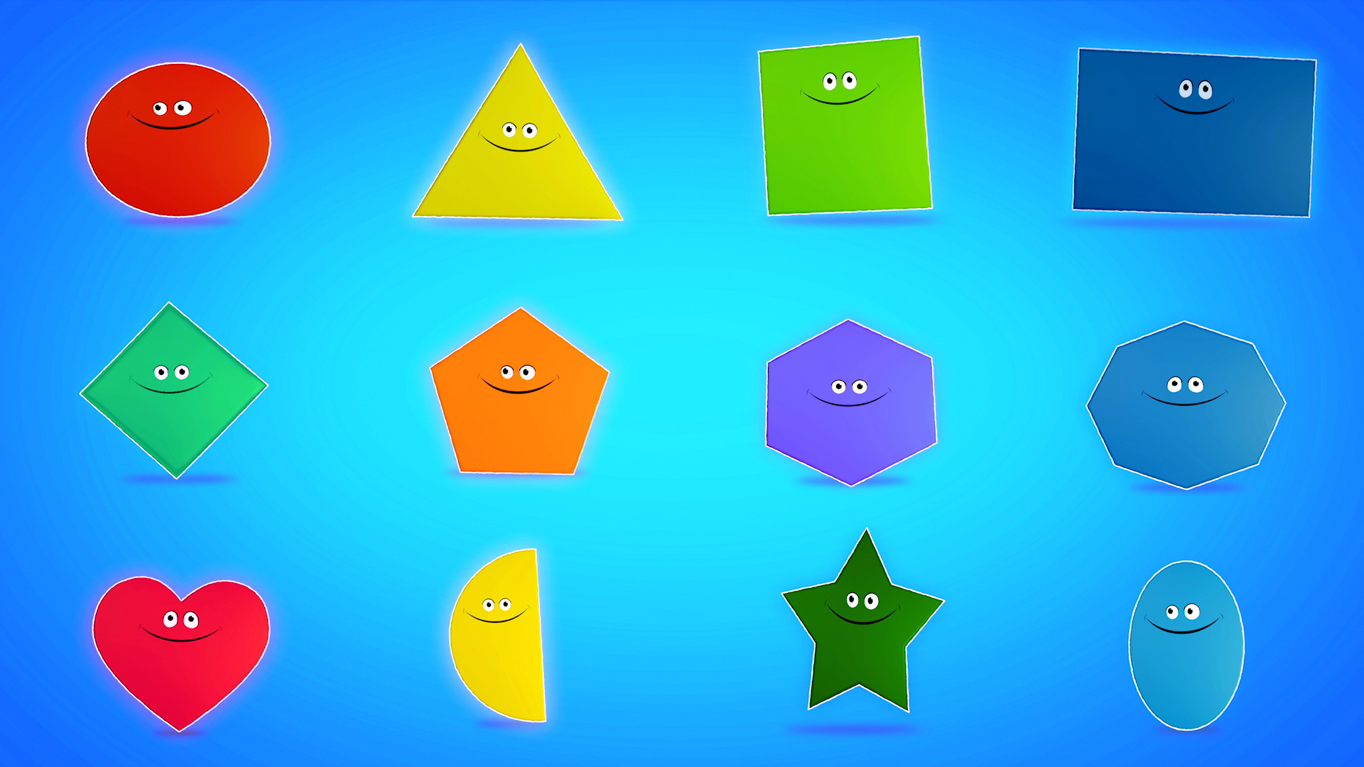 Amazon.com: The Shapes Song, Kids and Pre-school Learning : PuppetPop ...