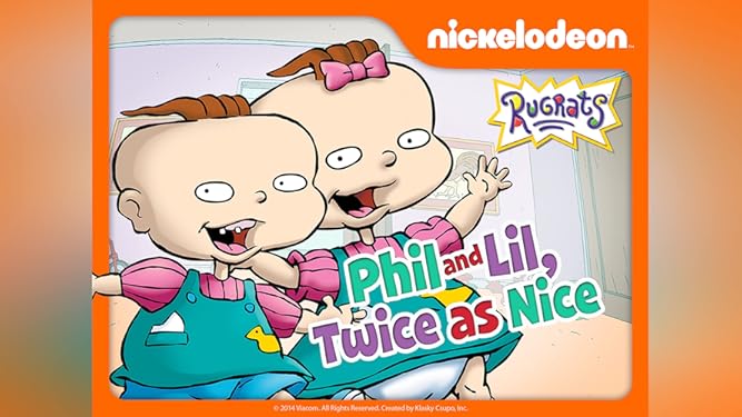 Phil And Lil Rugrats Fighting