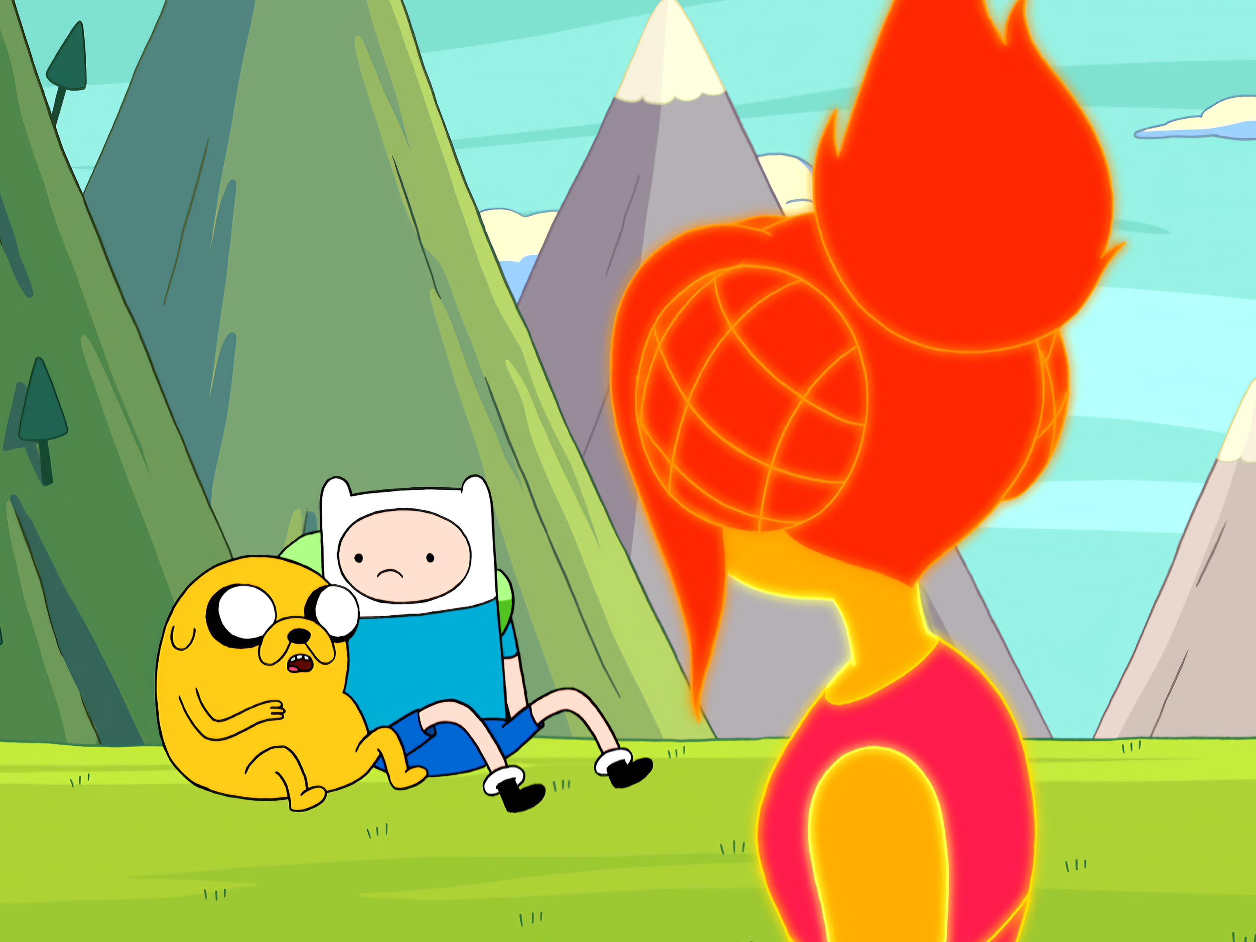 Finn And Flame Princess Burning Low