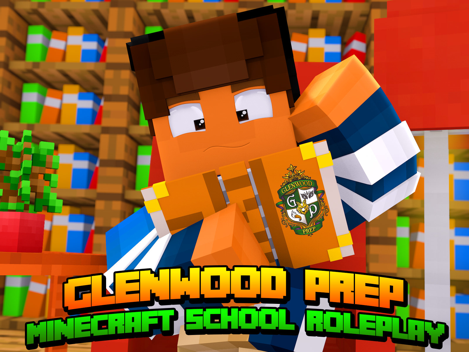 Prime Video: Clip: Glenwood Prep: Minecraft School Roleplay