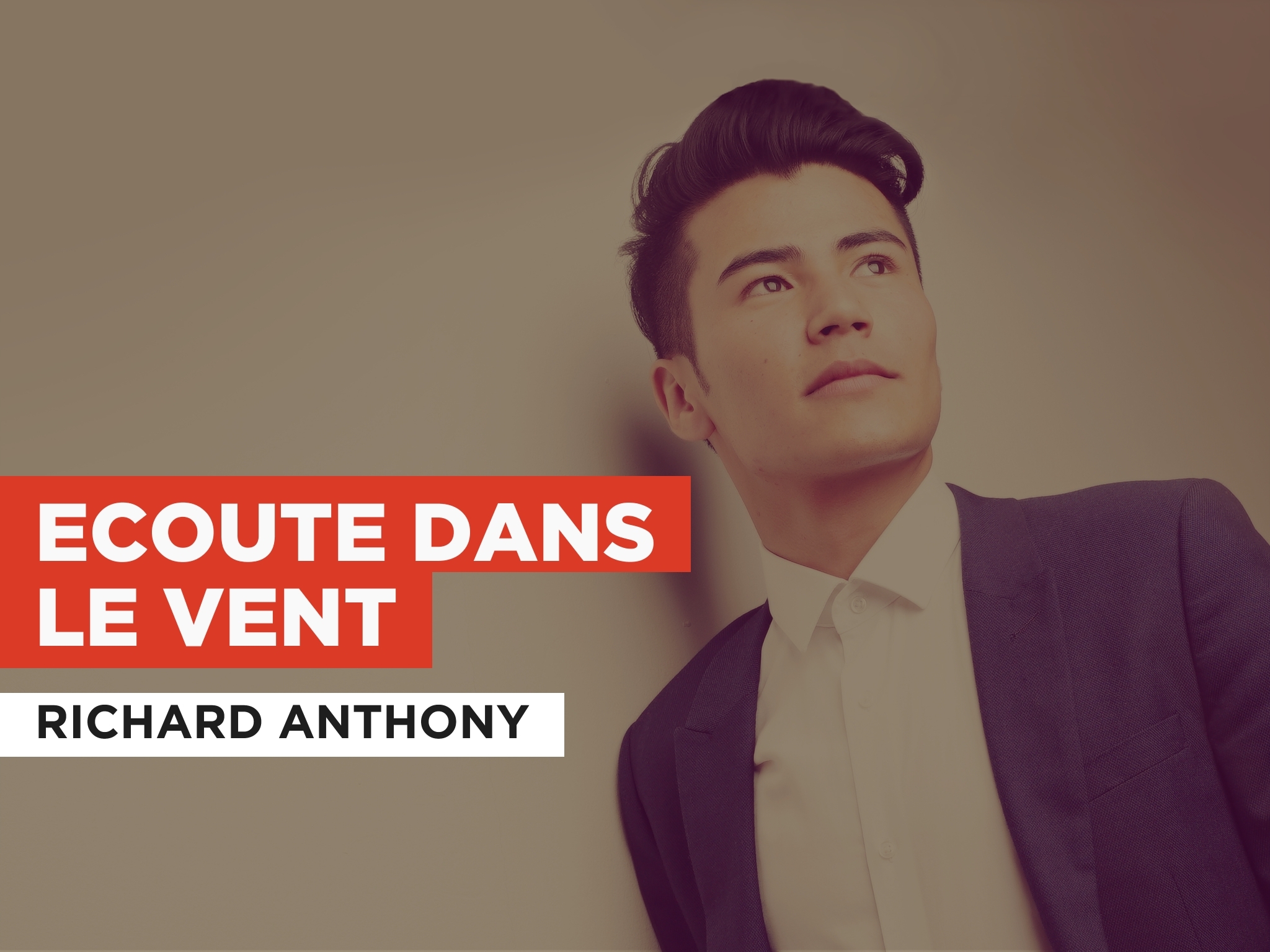 Prime Video: Ecoute dans le vent in the Style of Richard Anthony