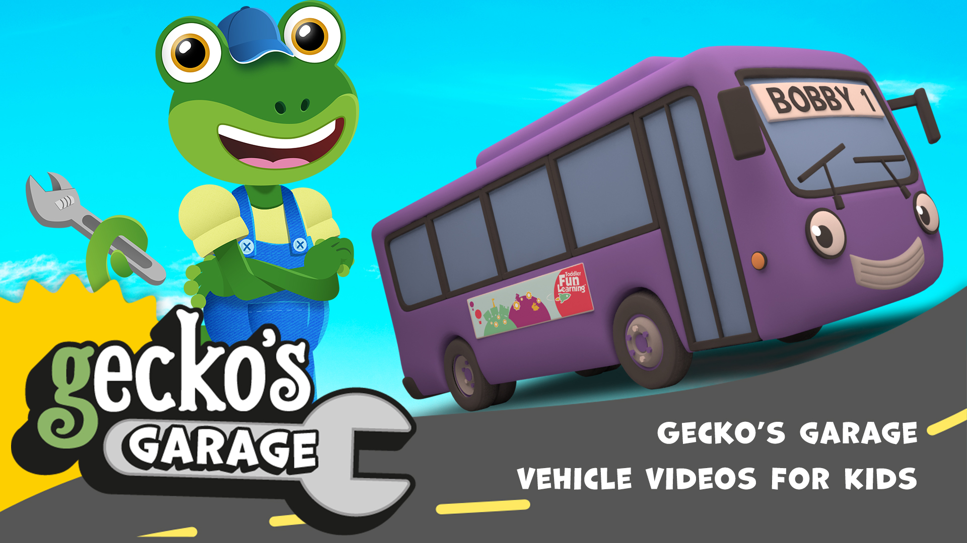 Prime Video: Gecko's Garage - Vehicle Cartoons for Kids