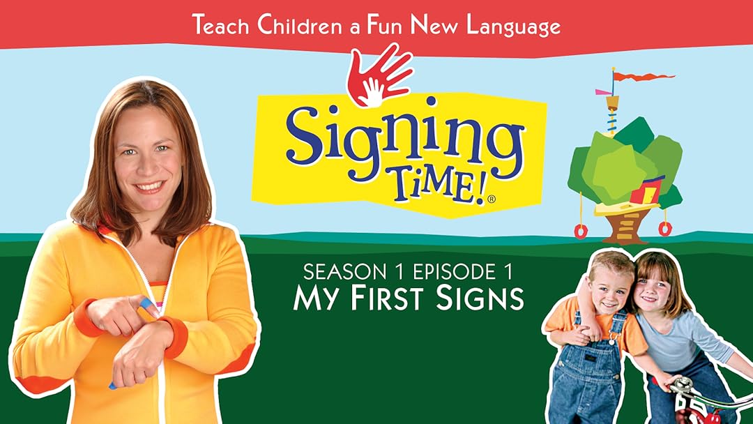 Amazon.com: Signing Time Season 1 Episode 1: My First Signs : Rachel ...
