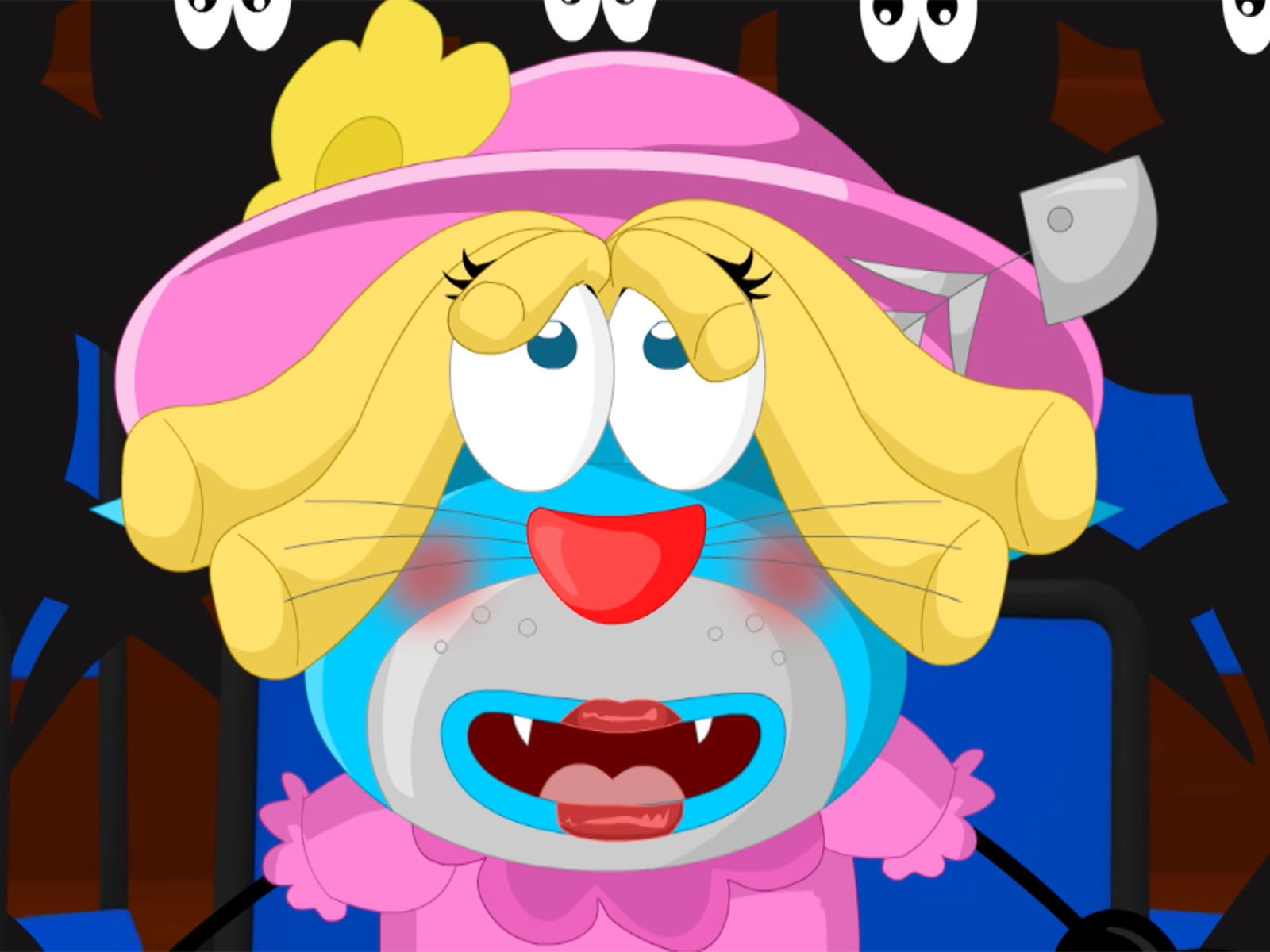 Madame Blueberry Crying