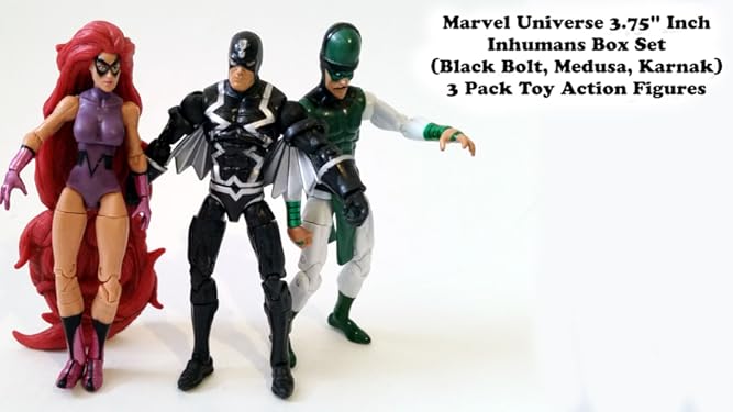 Marvel Medusa And Black Bolt