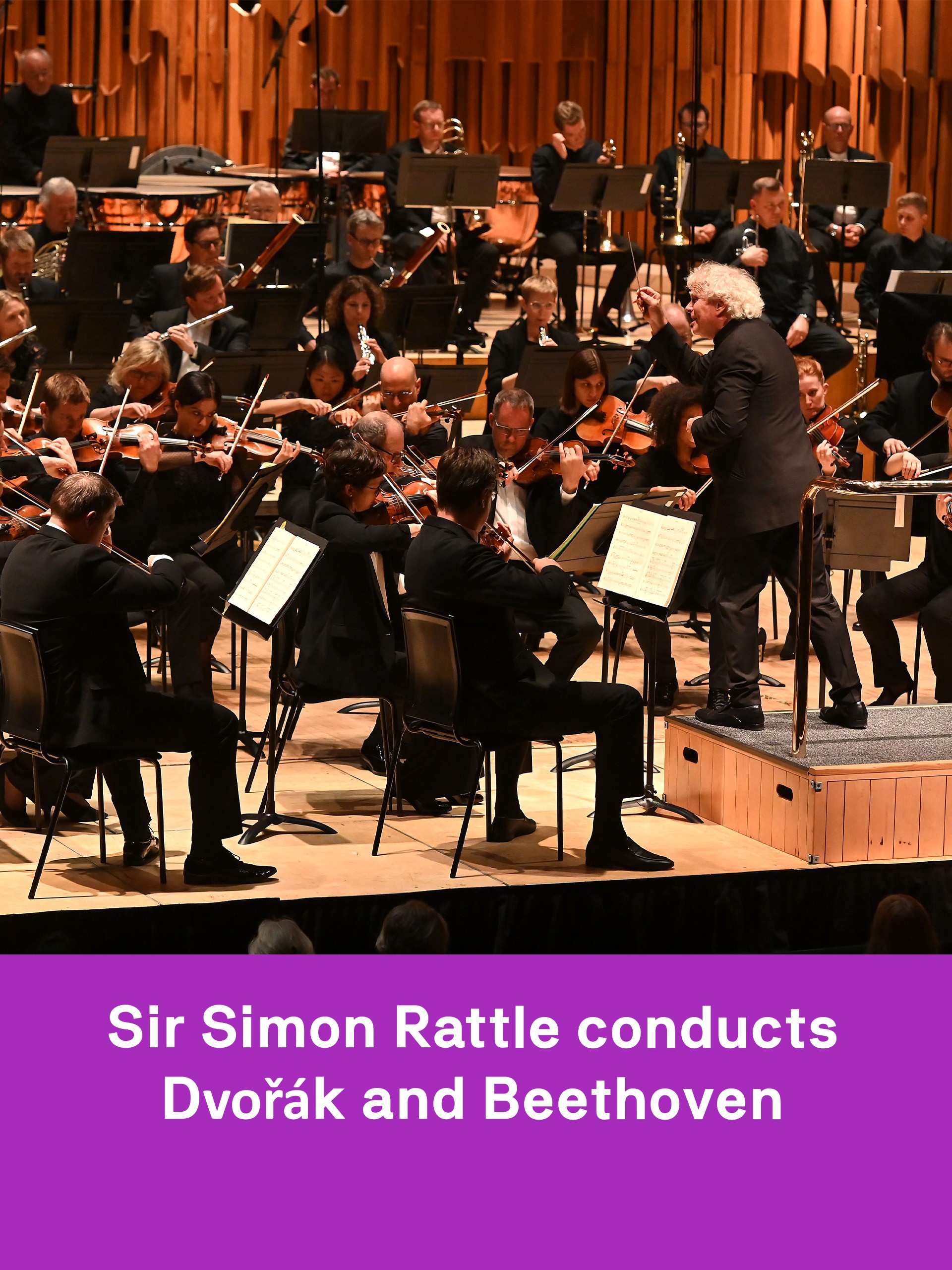 Prime Video: Sir Simon Rattle conducts Dvorak and Beethoven