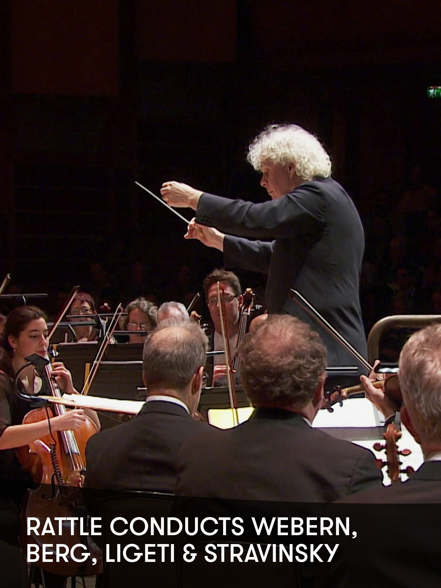 Prime Video: Rattle conducts Webern, Berg, Ligeti and Stravinsky