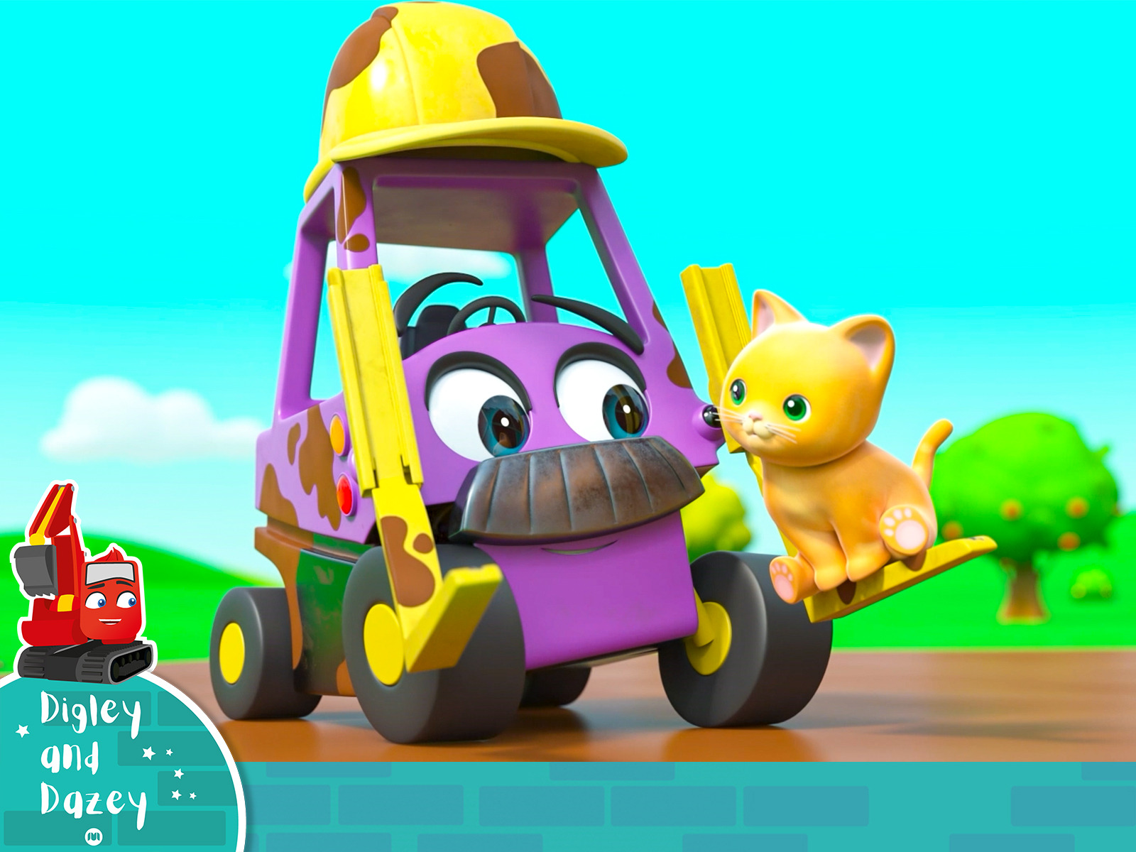 Prime Video: Digley & Dazey - Vehicle Cartoons for Kids (Made by Little ...