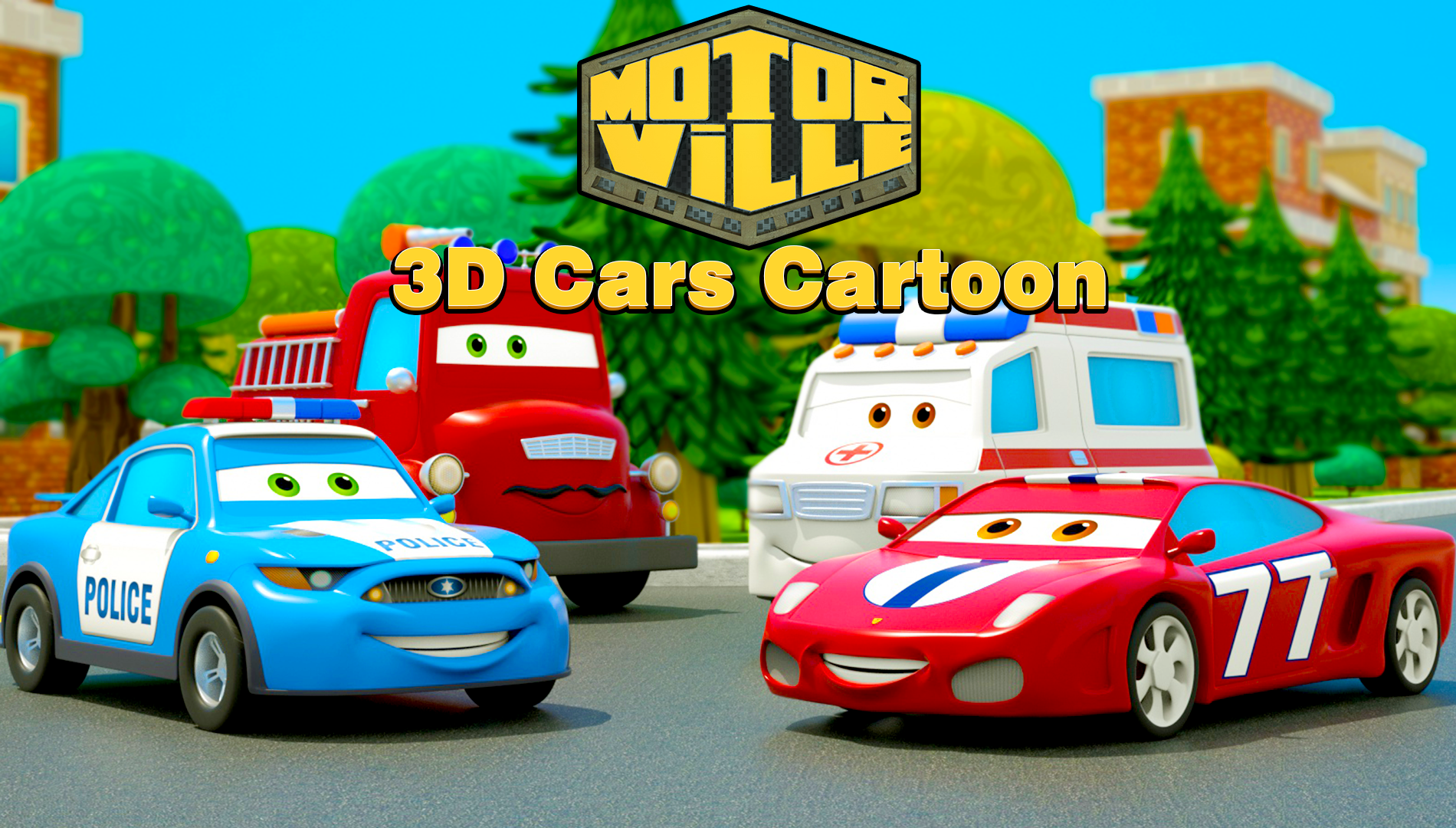 Animated Car Green