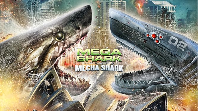 Mega Shark Vs Mecha Shark Gif