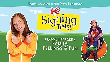 Amazon.com: Signing Time Season 1 Episode 4: Family, Feelings & Fun ...