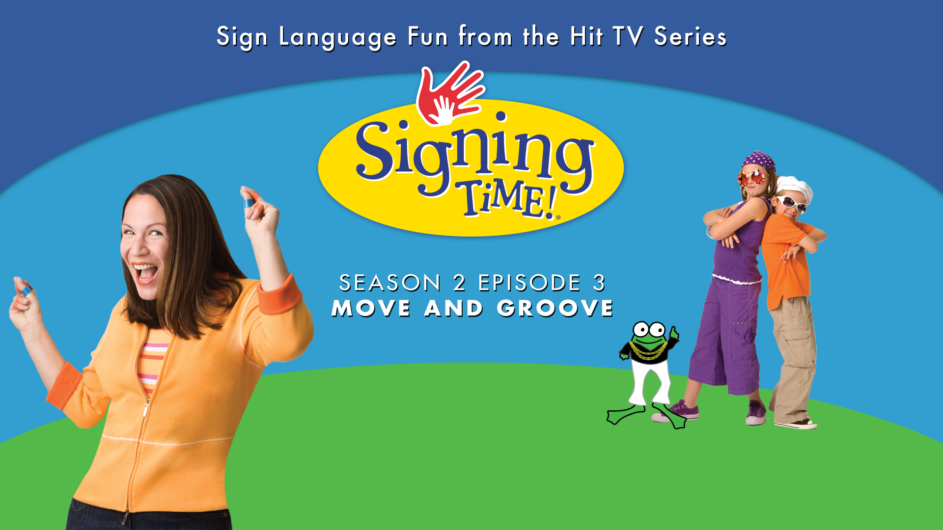 Amazon.com: Signing Time Season 2 Episode 3: Move and Groove : Rachel ...
