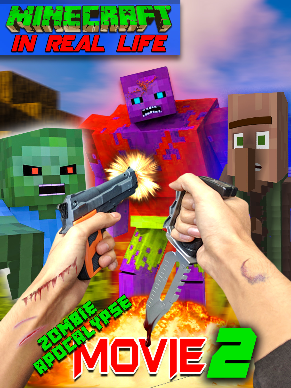 Minecraft In Real Life Zombie