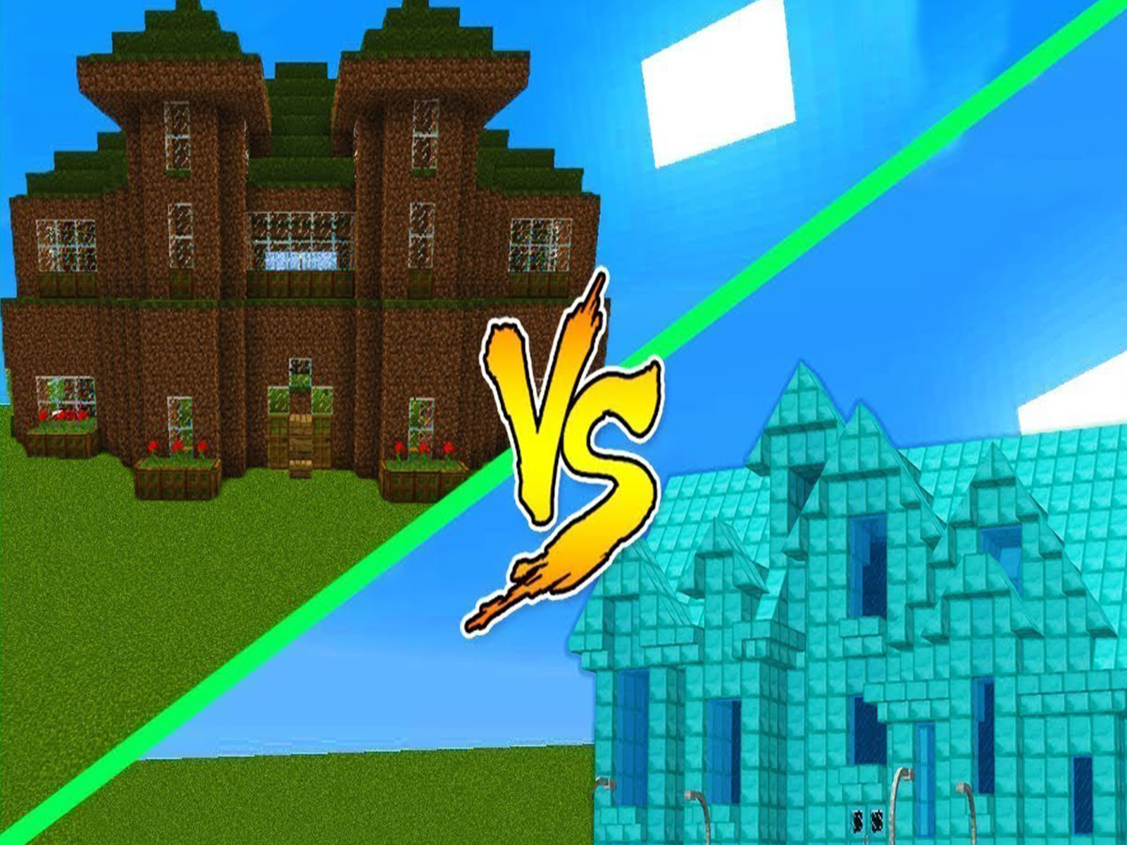 Minecraft Diamond House