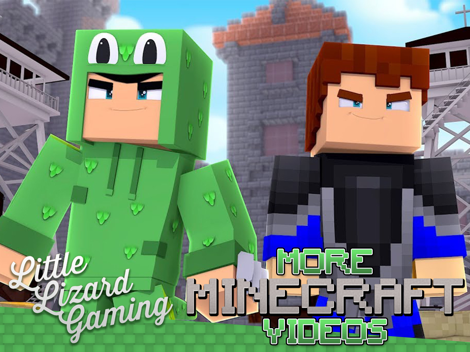 Prime Video: Clip: Little Lizard Gaming - More Minecraft Videos