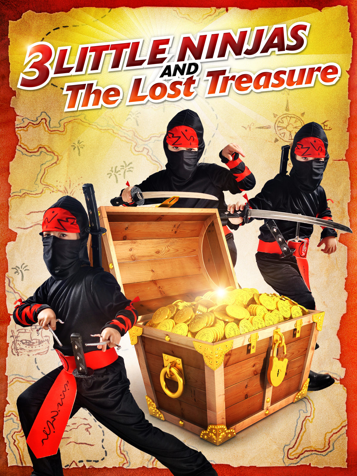Prime Video: 3 Little Ninjas And The Lost Treasure